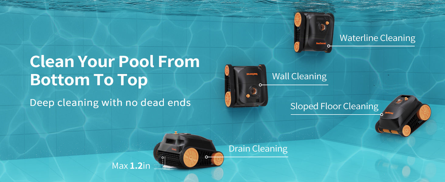 Coasteering Nebula SP5 Pool Cleaner | Wellbots | Free Shipping
