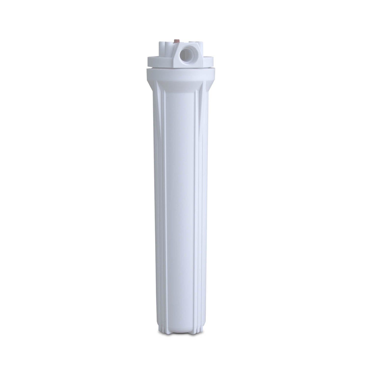 2.5" x 20" White Poly Sump and Cap Assembly