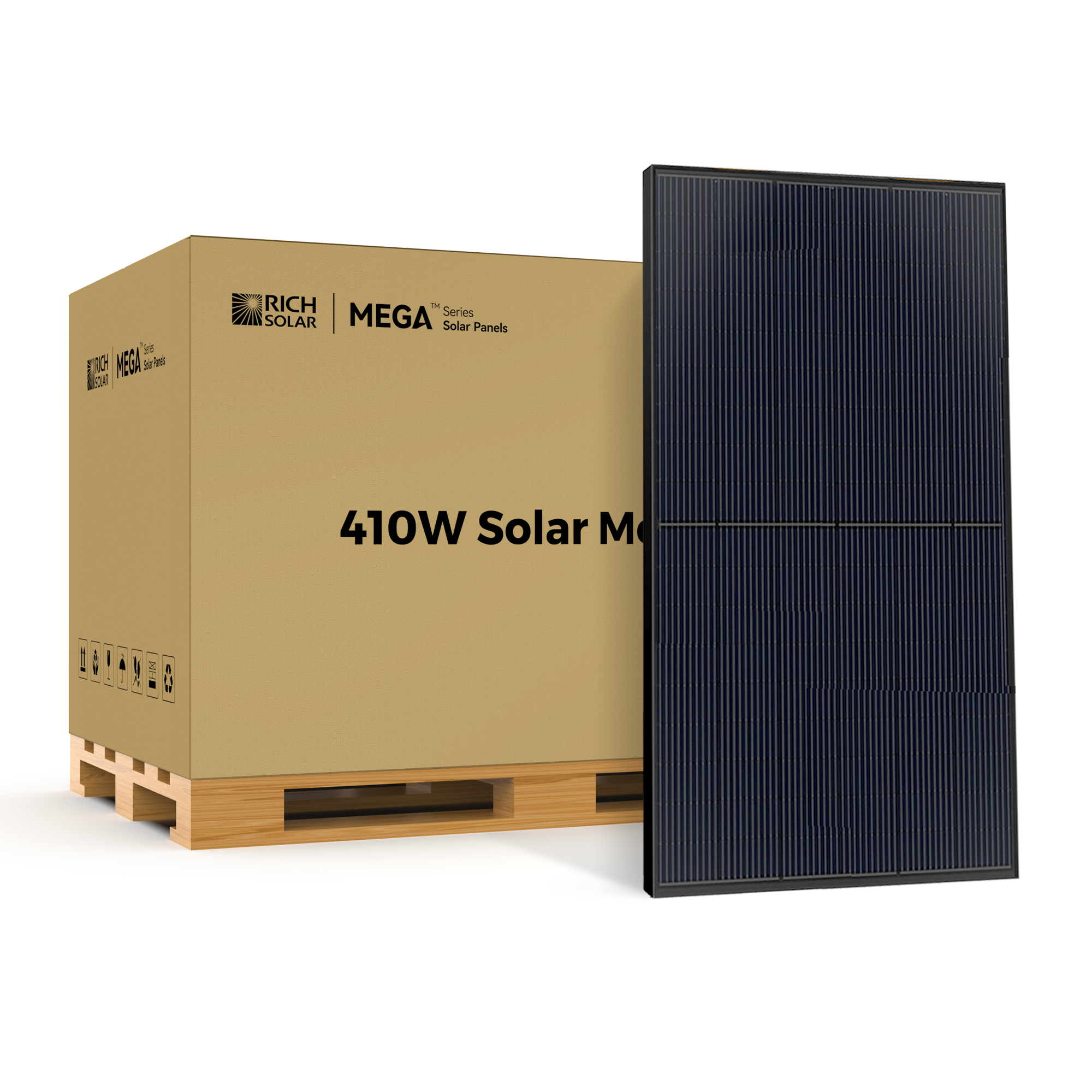 Rich Solar MEGA 410 - 410 watt solar panel | Wellbots | Free Shipping