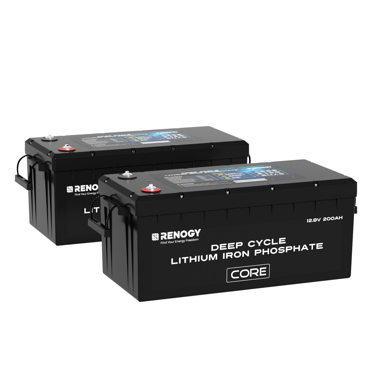 Renogy Deep Cycle 12V 200Ah Core lithium battery | Wellbots | Free Shipping