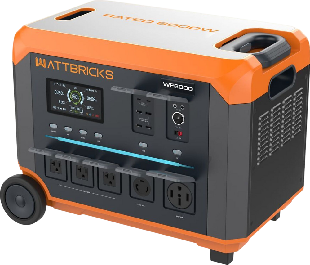 Wattbricks WF6000 Power Station | Wellbots | Free Shipping