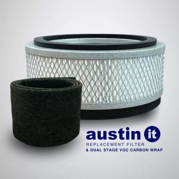 Austin Air it Filter replacement with VOC Wrap | Free Shipping | Wellbots