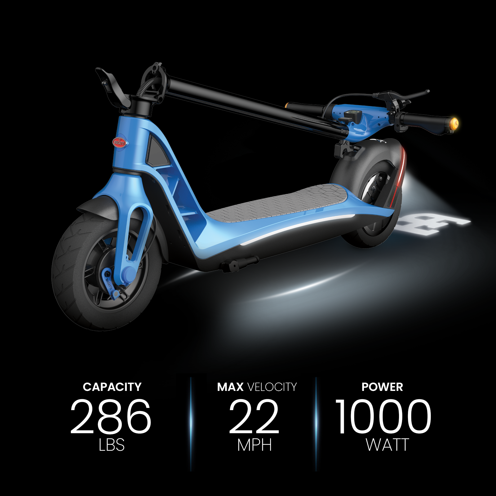 Bugatti Electric 10.0 Max Electric Scooter | In-Stock and Ready to Ship