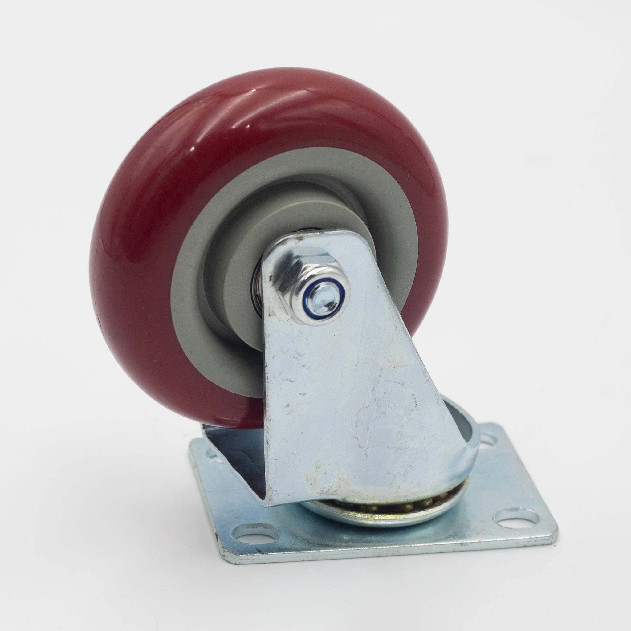 Caster Assembly with Screws