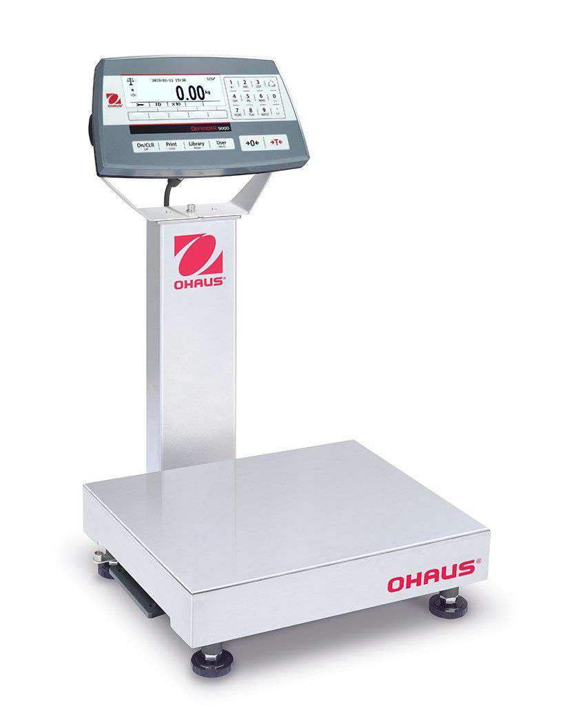 Báscula de banco estándar Ohaus D52XW50RQR1 Defender 5000