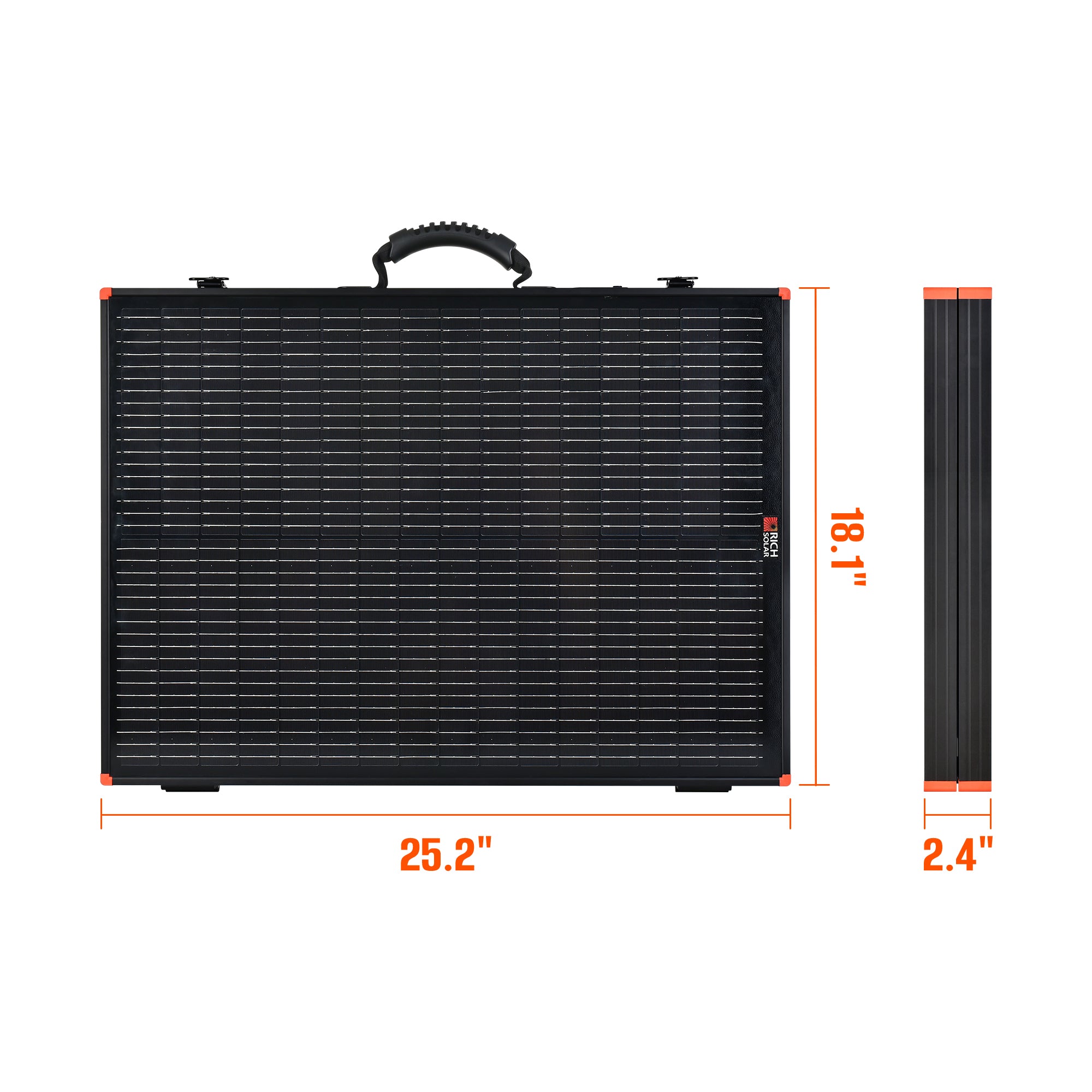 Rich Solar MEGA 100 Portable Briefcase Solar Panel | Wellbots | Free ...
