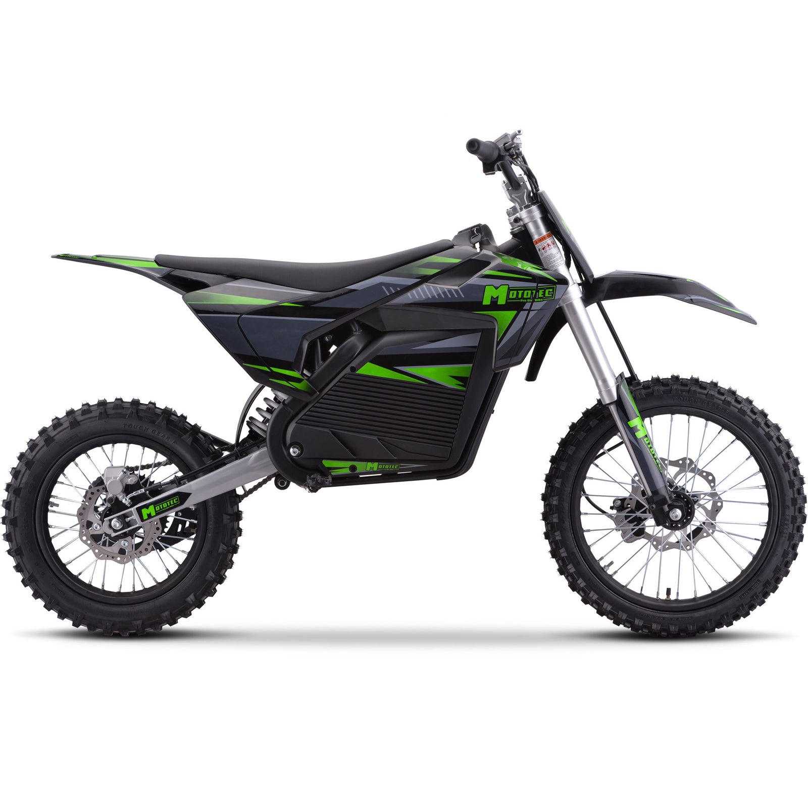 Moto eléctrica todoterreno MotoTec 72v Pro de 5000w con batería de ...