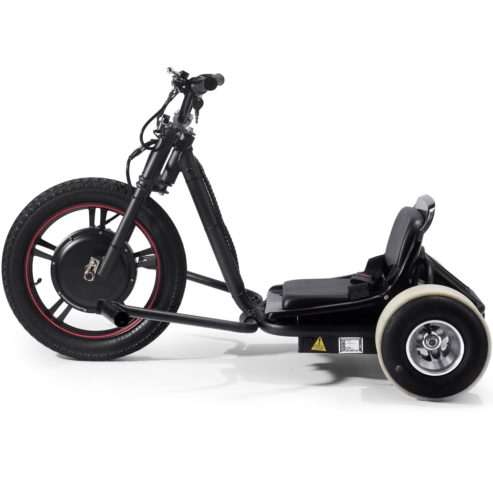 MotoTec Drifter 48v 800w Electric Trike Lithium | Wellbots | Free Shipping