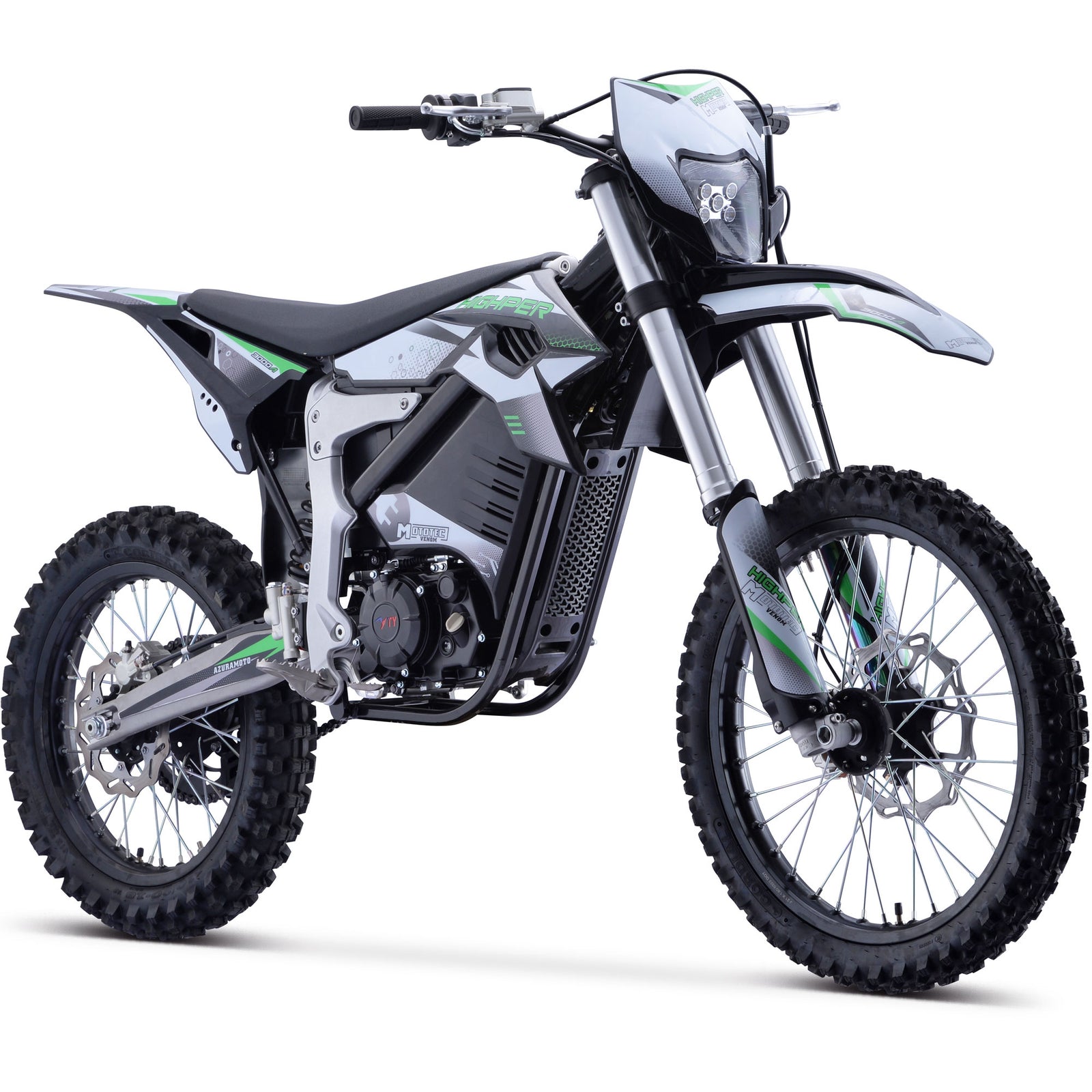 MotoTec Venom 72v 12000w 50ah Electric Dirt Bike | Wellbots | Free Shipping