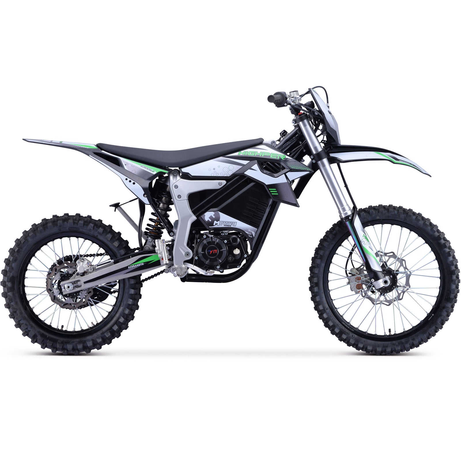 MotoTec Venom 72v 12000w 50ah Electric Dirt Bike | Wellbots | Free Shipping