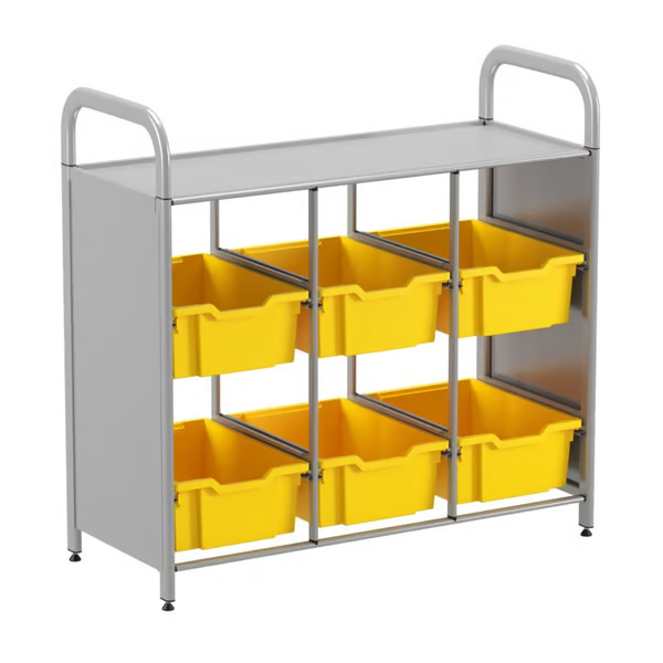 Gratnells Callero Custom Low Level 6 Deep Tray Library Starter Unit 16 ...