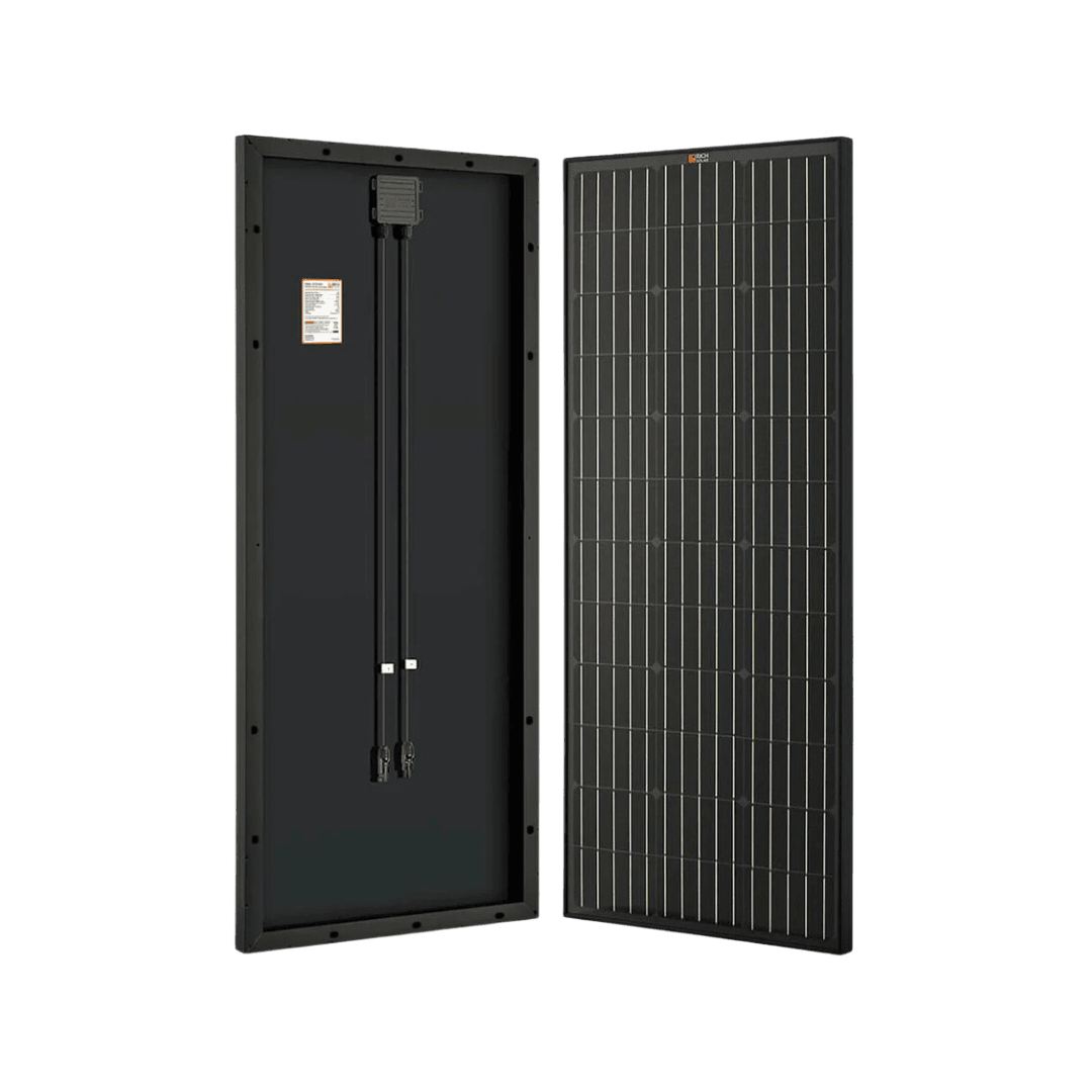 Rich Solar MEGA 100 ONYX | 100 Watt Black Solar Panel | Wellbots | Free ...