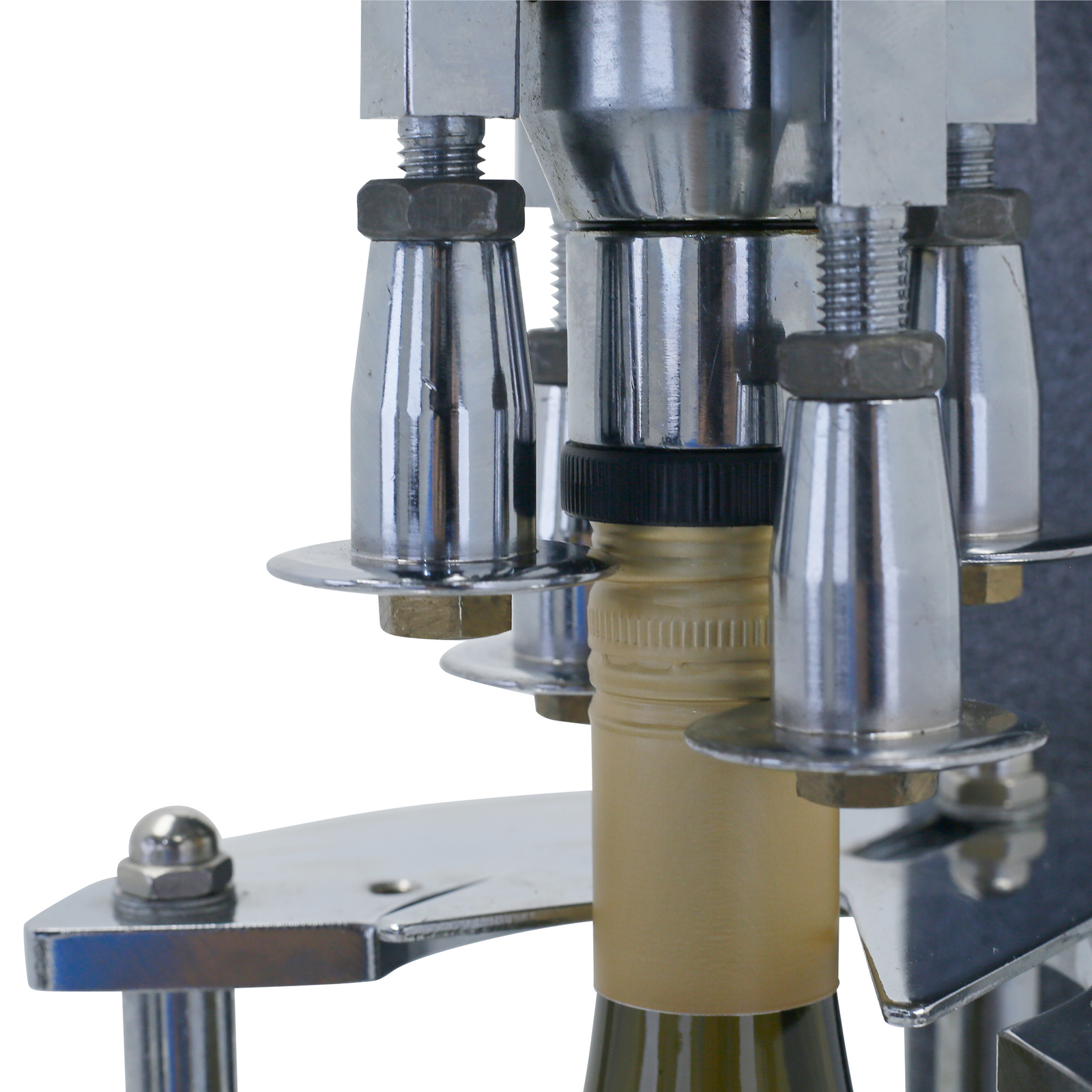 Semi-Automatic Bottle Capper for Metal Caps