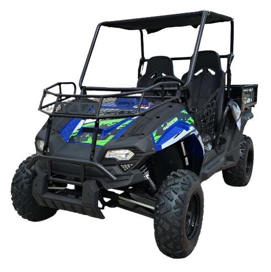TrailMaster Challenger 200U UTV Side-by-Side, Front Cargo Rack, Rear D