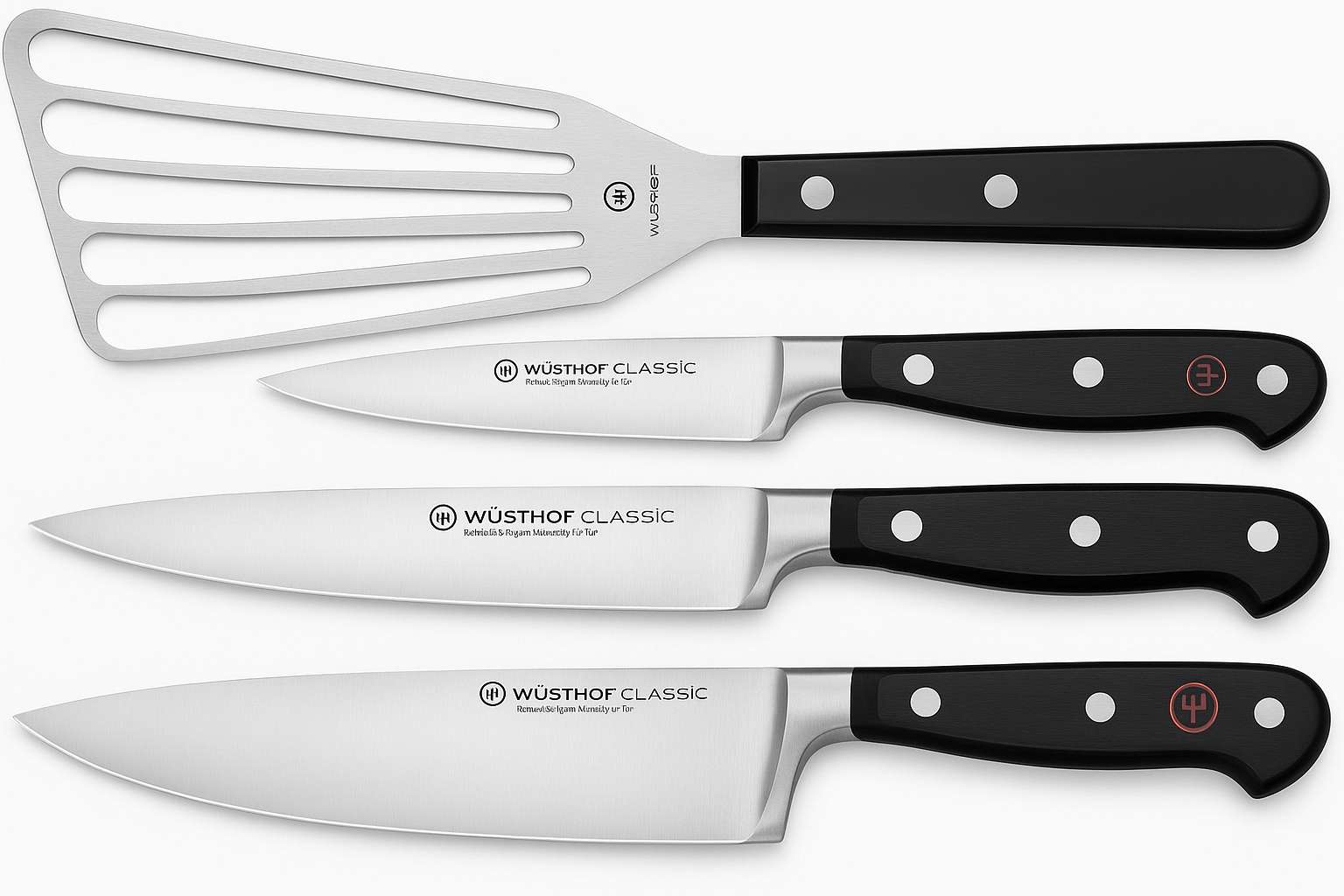 Special Bundle: WÜSTHOF Classic 3-Piece Chef's Knife Set + WÜSTHOF Gou