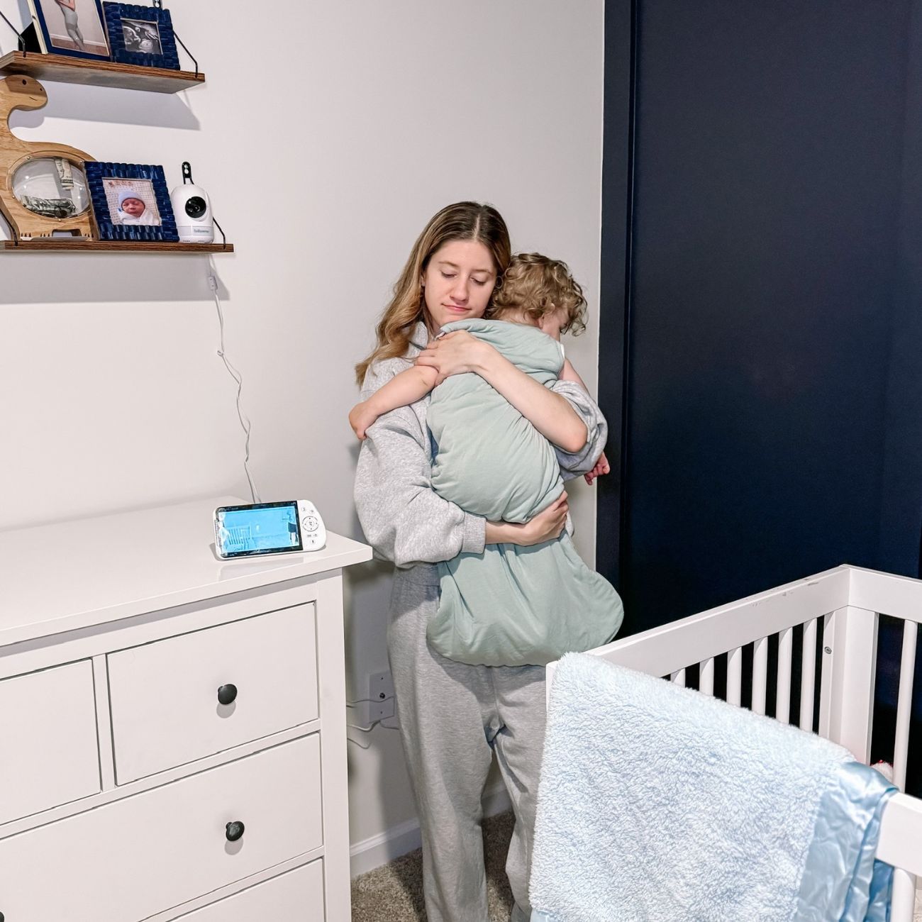 Babysense Max View: Video Baby Monitor with 2 Cameras, Non Wifi, Split