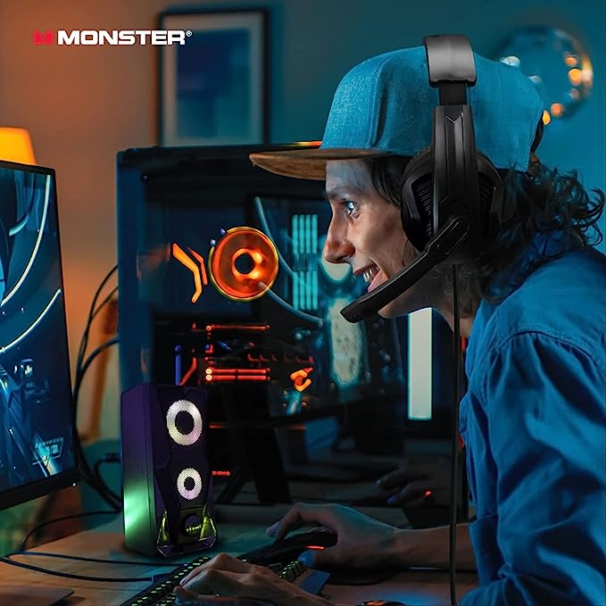Monster - Campaign Gaming Bundle Black - Keyboard Mouse Headset Mouse ...