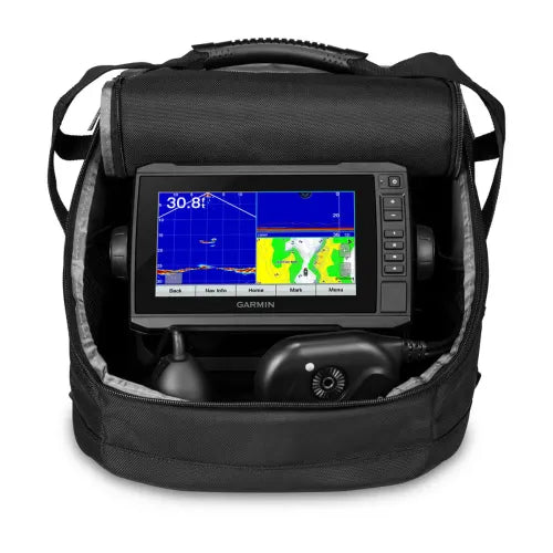 Garmin ECHOMAP UHD73cv Panoptix PS22 Ice Fishing Bundle | Wellbots