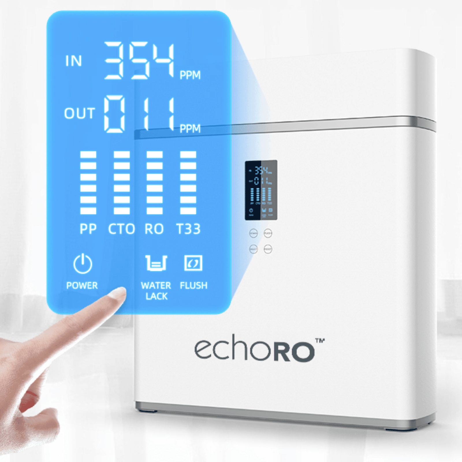 Echo Water - Echo RO™ Water Filter Machine (Tankless Reverse Osmosis ...