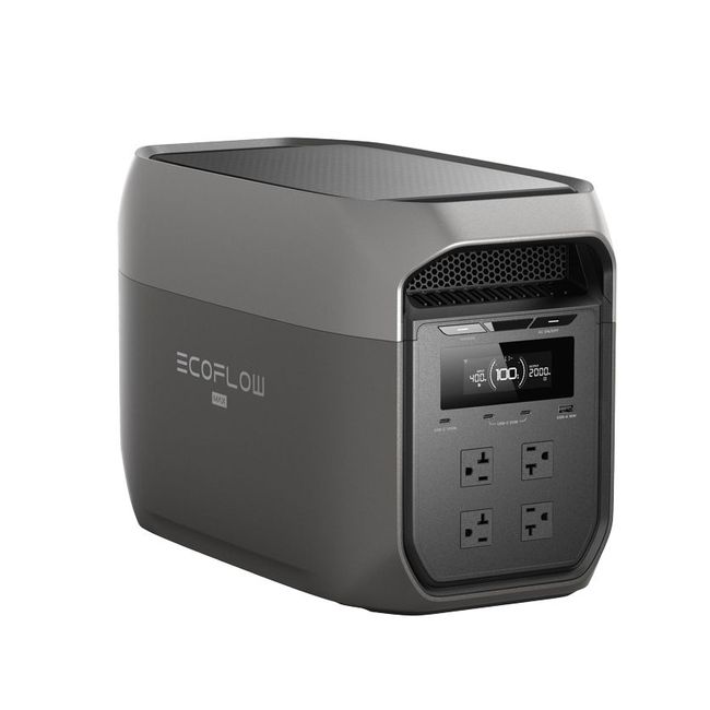 Ecoflow DELTA 3 Max - Gray | Portable Power Station | Wellbots