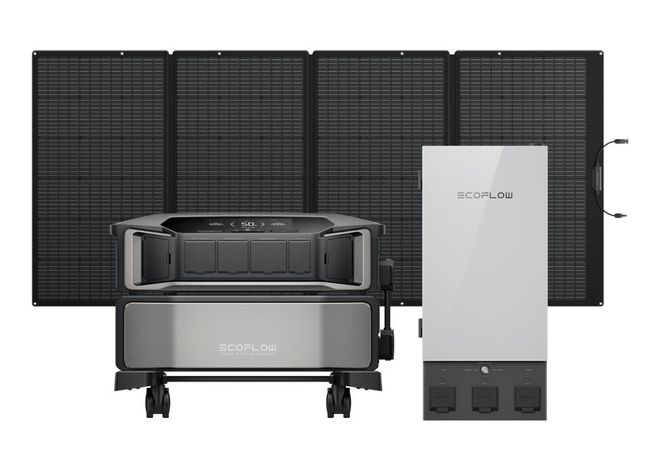 Ecoflow Delta Pro Ultra Solar Generator Kit and Smart Home Panel 2 ...