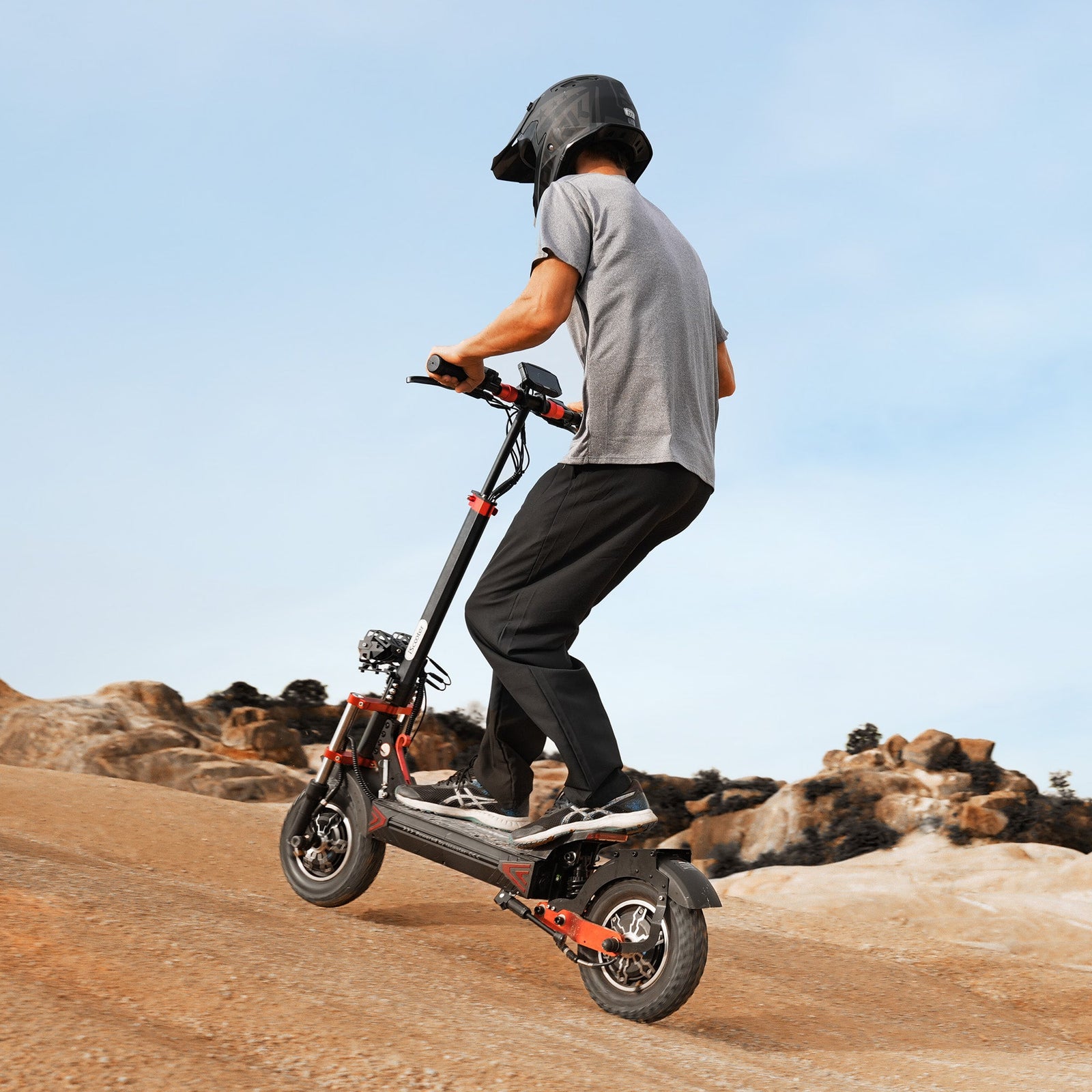 iScooter iX8 Off-Road Tires Electric Scooter | Wellbots | Free Shipping
