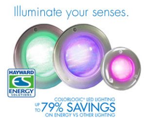 Hayward ColorLogic® 4.0LED Spa Light, 120V/100 Ft Cord | Wellbots