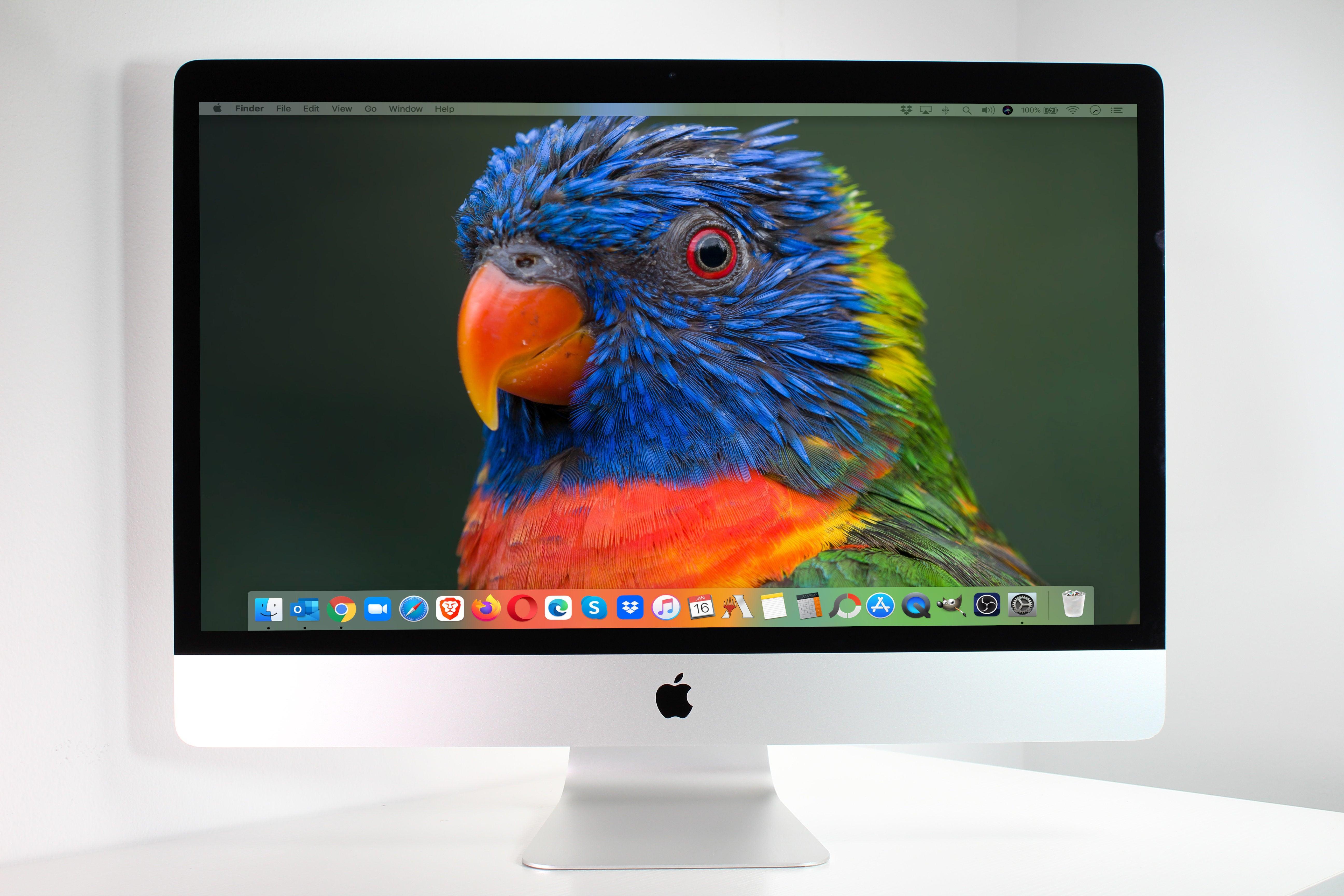 Apple 2019 iMac 5K 27-inch Desktop 3.6GHz i9 64GB RAM 1TB SSD Vega 48