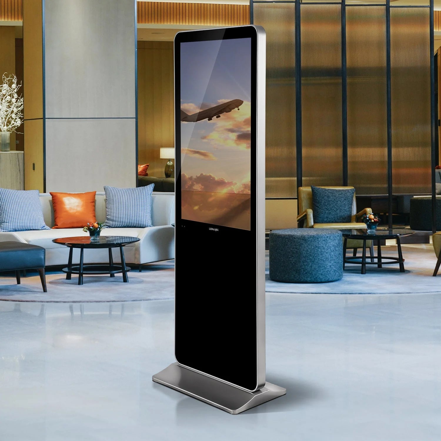 LEDscopic Vertical 4K - USB Player Kiosk | Wellbots | Free Shipping