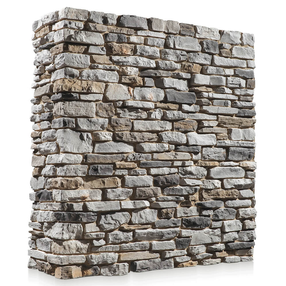 Cappadocia Ash Slate Look Manufactured Stone Handmade Veneer - Livfloo