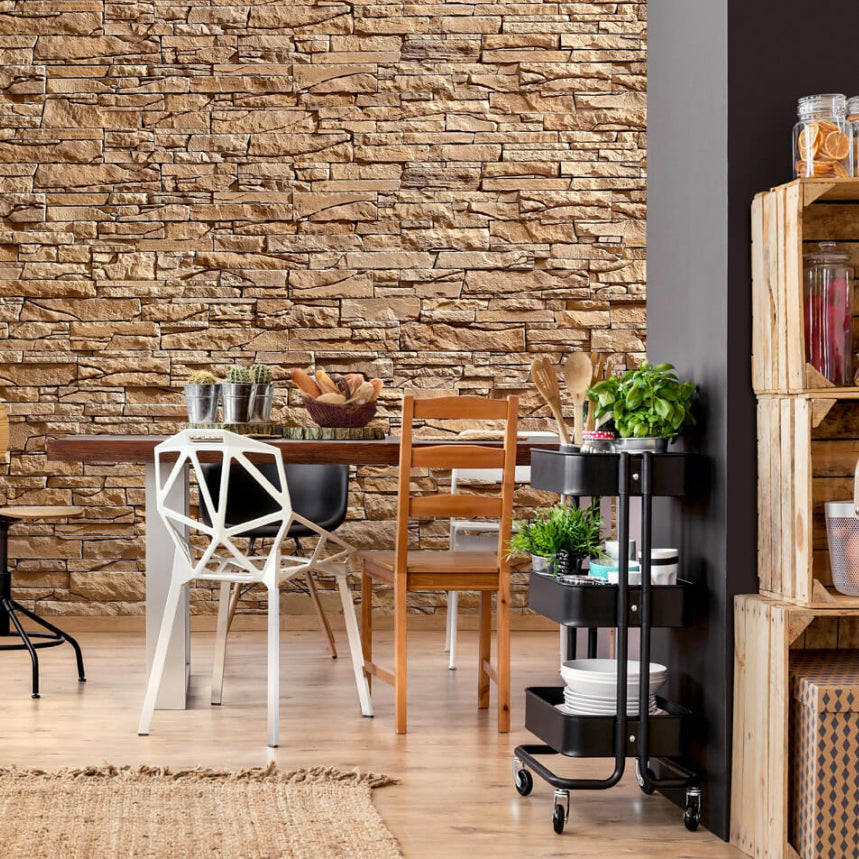 Inka Sand Slate Look Manufactured Stone Handmade Veneer - Livfloors Co