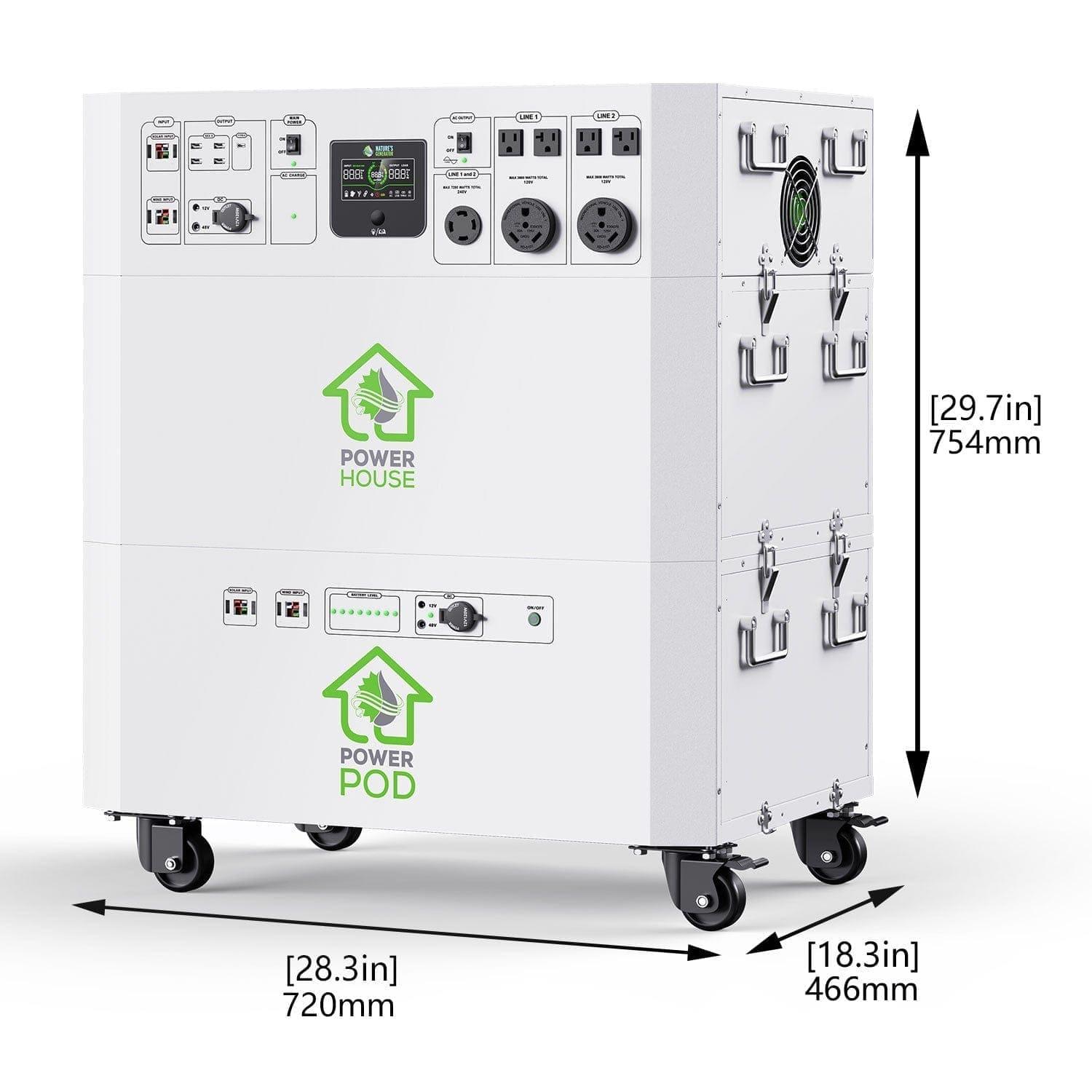 Refurbished - Nature's Generator Powerhouse + Power Pod