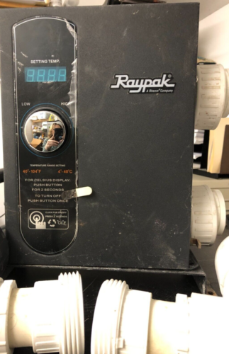 Raypak Residential Pool & Spa Gas Heater -UNIT-C/P ELS R0005-1-TI ...
