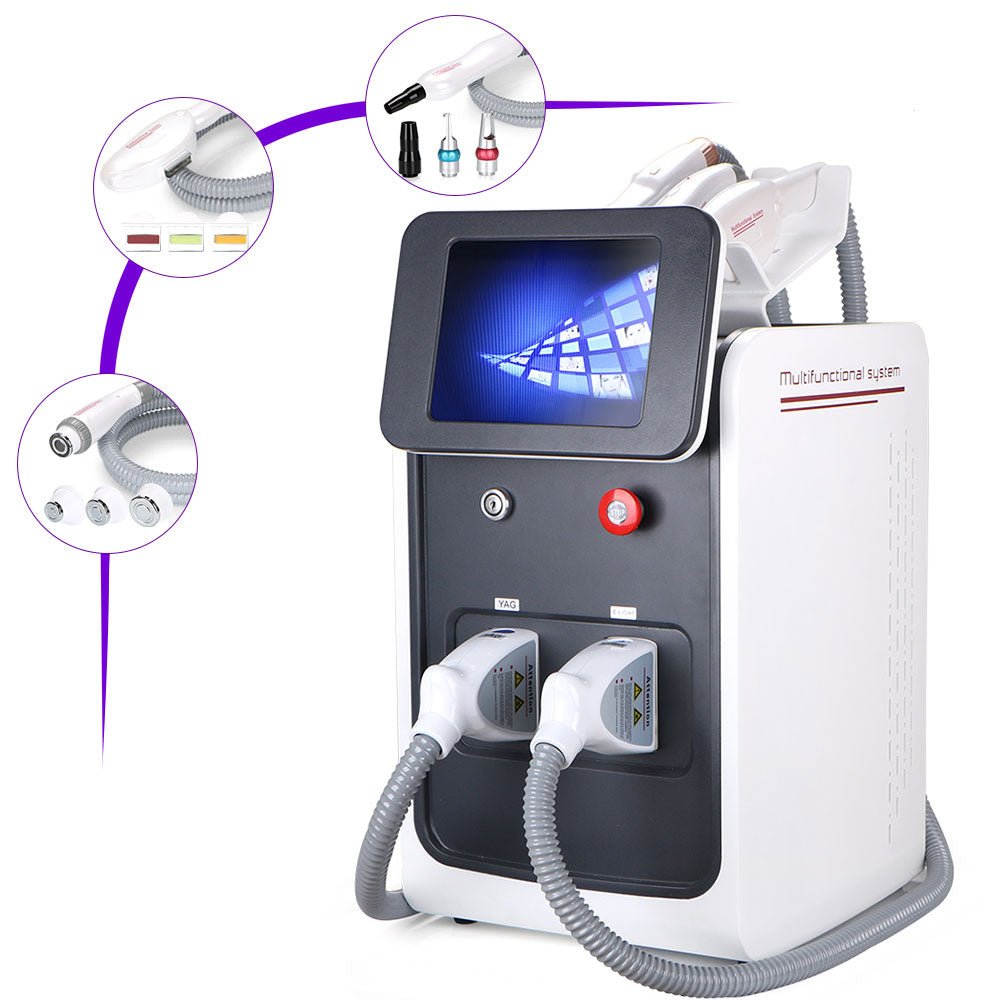 Shape Tactics 3-in-1 Laser Hair Removal with SHR, E-light, and YAG Las