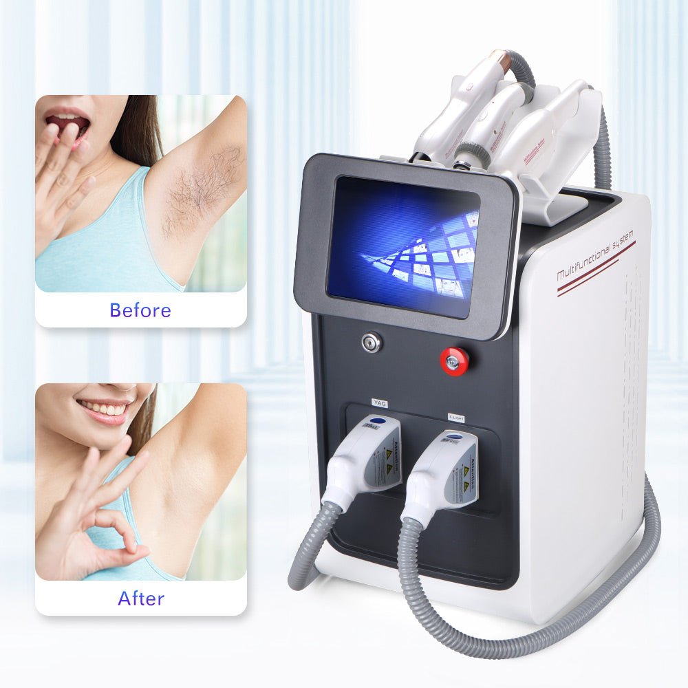 Shape Tactics 3-in-1 Laser Hair Removal with SHR, E-light, and YAG Las