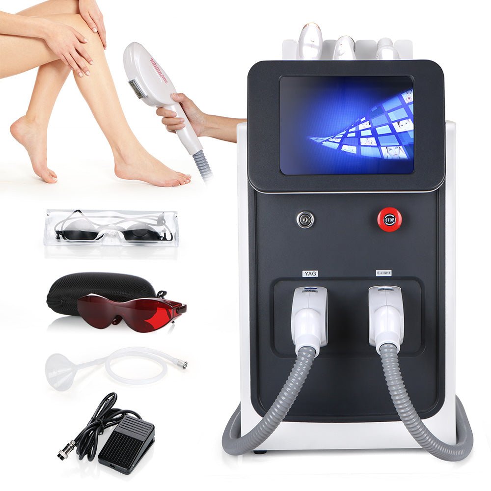 Shape Tactics 3-in-1 Laser Hair Removal with SHR, E-light, and YAG Las