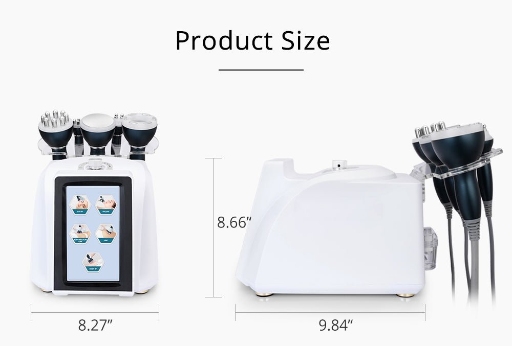 Shape Tactics 5-in-1 RF Ultrasonic Cavitation Machine with 40K Ultraso