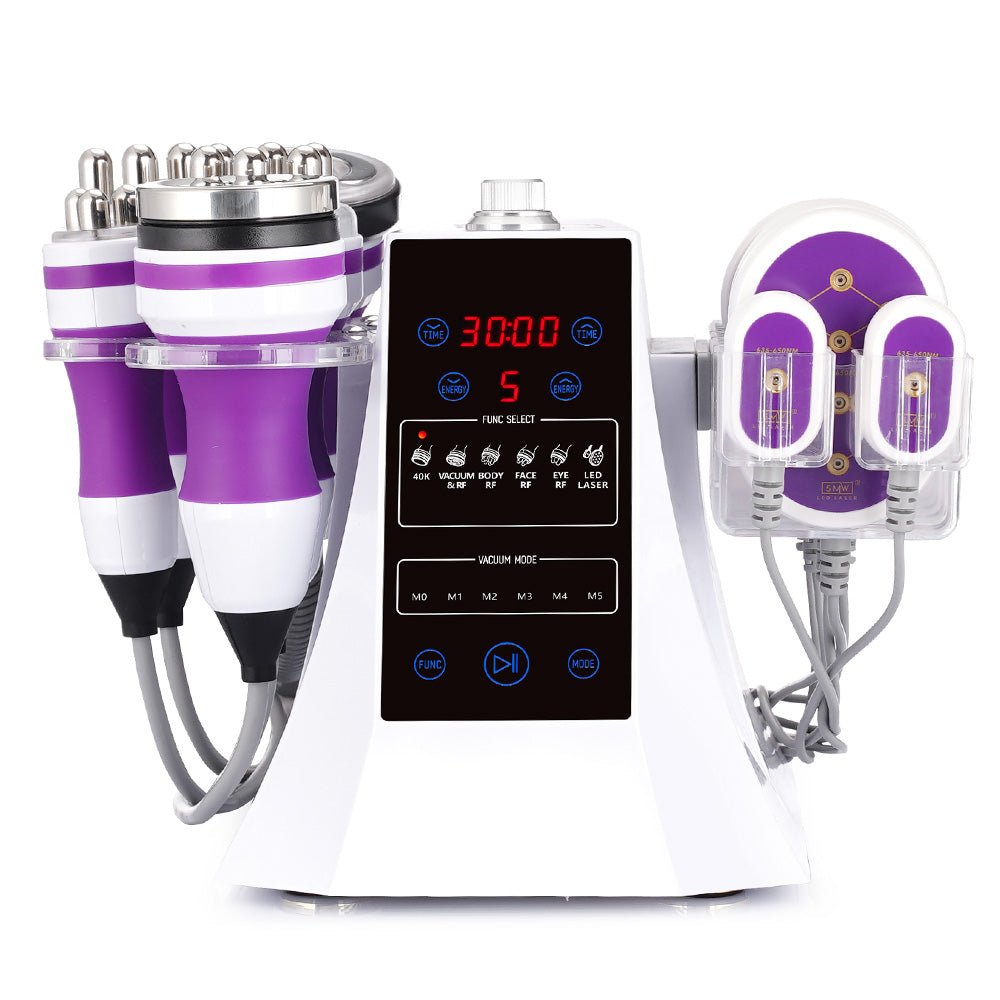 Shape Tactics 6-in-1 Cavitation LED Laser Lipo & RF Body Sculpting ...