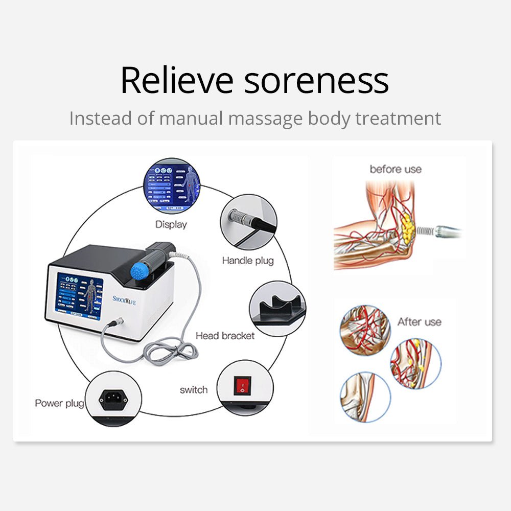 Shape Tactics Advanced Physiotherapy Radial Shockwave Therapy Machine