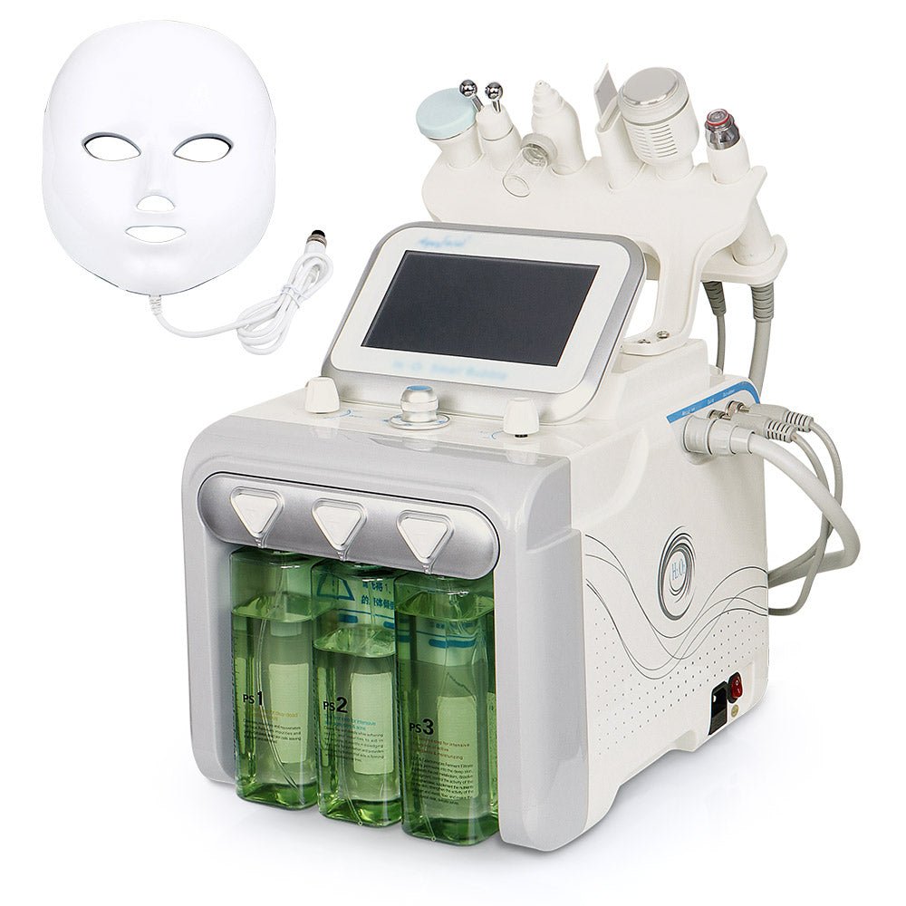 Shape Tactics - Hydro Dermabrasion Ultrasound Skin Scrubber LED Mask ...
