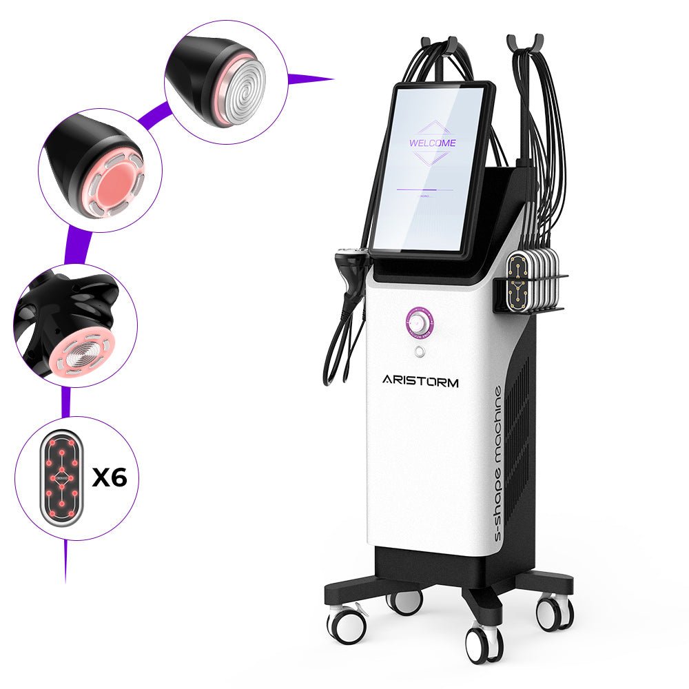 Aristorm 4-in-1 S-Shape Cavitation RF Contouring System