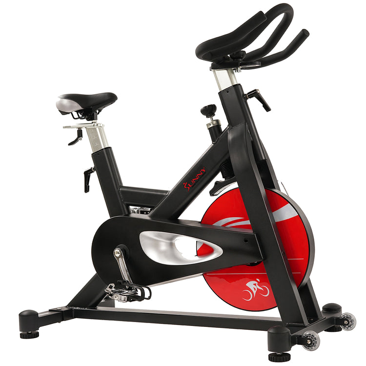 Sunny Health & Fitness Evolution Pro Magnetic Belt Drive Indoor Cycling ...