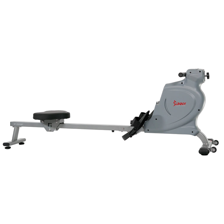 Sunny Health & Fitness Space Efficient Convenient Magnetic Rowing ...