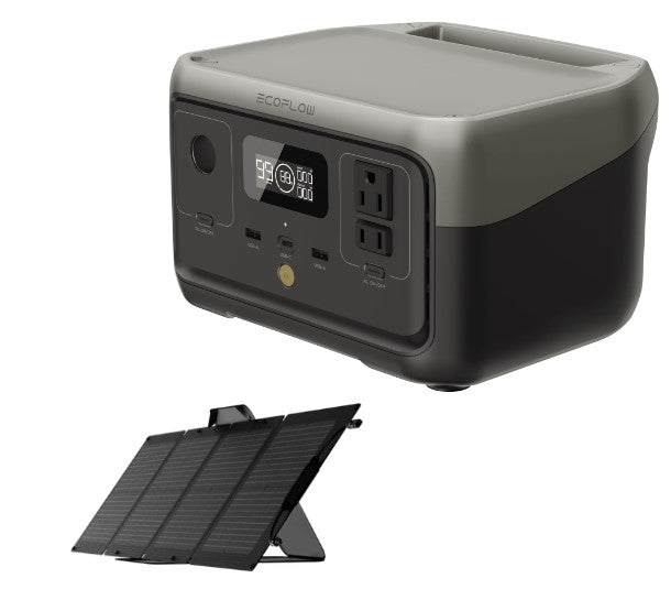 Ecoflow River 2 Portable Power Station + 110W Solar Panel | Wellbots