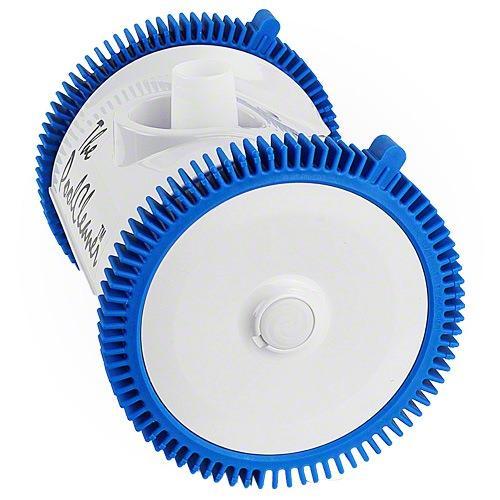 Poolvergnuegen Pool Cleaner 2-Wheel Suction Cleaner - White/Blue