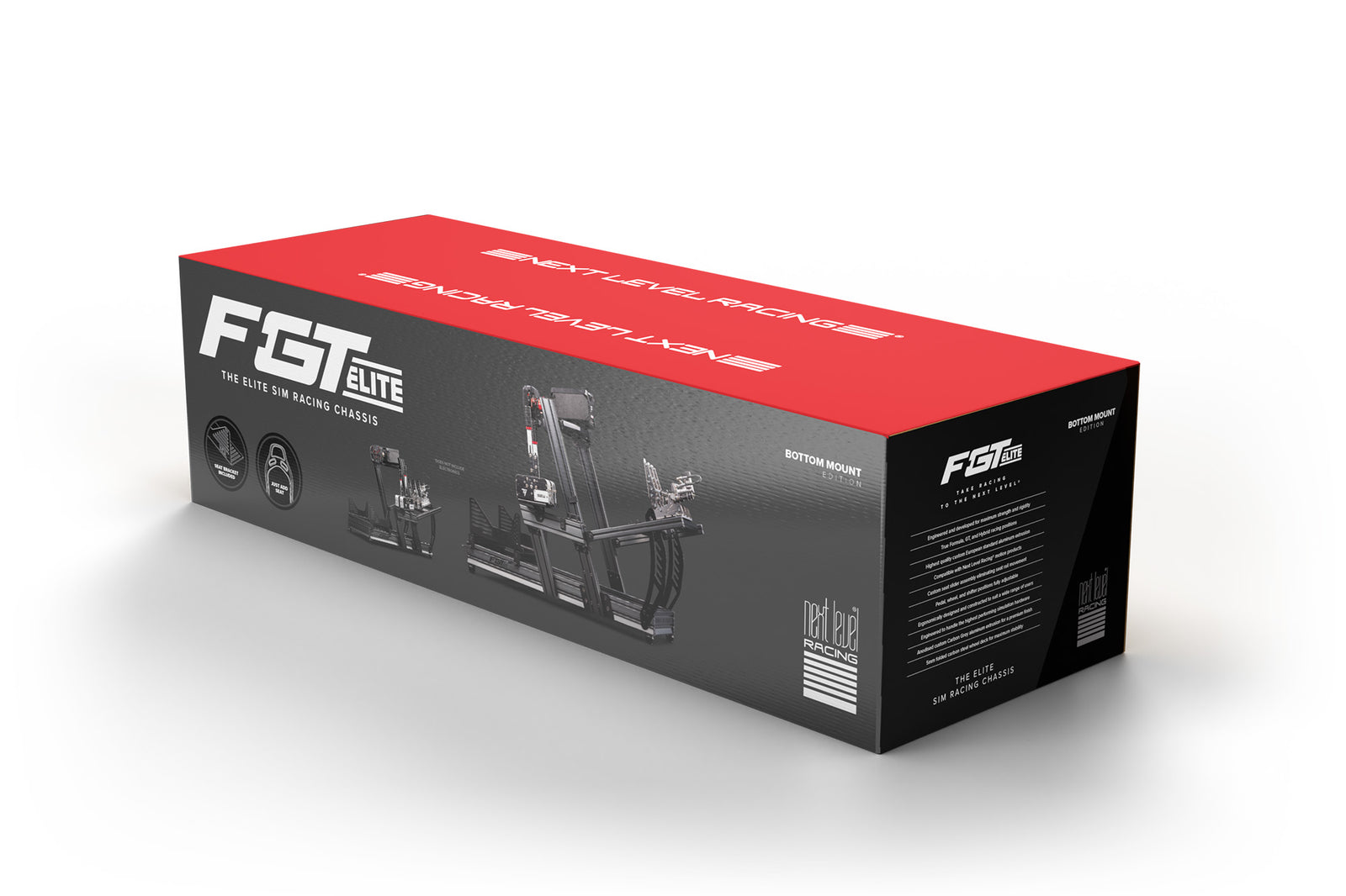 Next Level Racing NLR-E001 F-GT Elite Simulator Cockpit - Wheel Plate