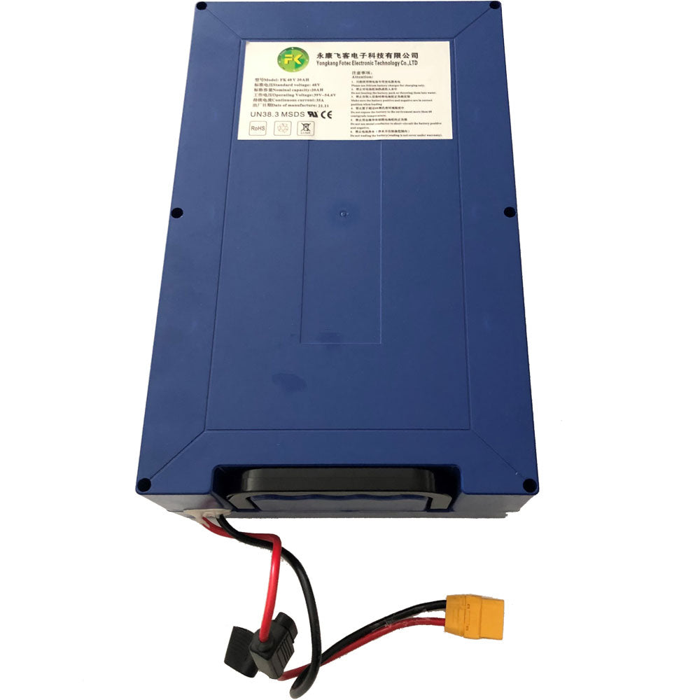 MotoTec Mars 48v 20ah Lithium Battery | Wellbots