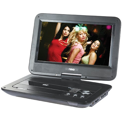 Naxa 10" Swivel Screen Portable DVD Player USB/SD/MMC | Wellbots