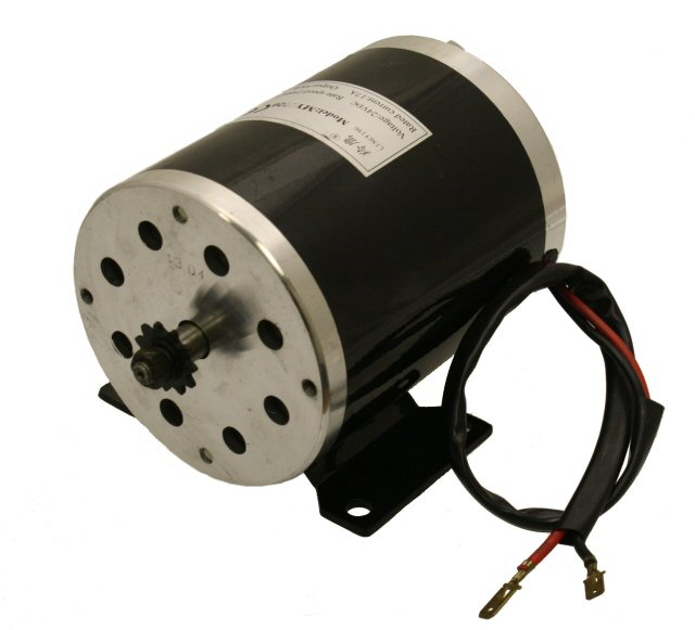 Universal Parts 24V, 500W Electric Motor with Bracket (220-56) | Wellbots