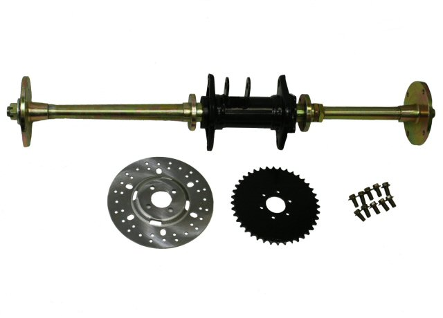 Universal Parts Rear Axle Assy Complete (150-9) | Wellbots